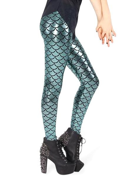 Mermaid Leggings-mermaid Pants-fish Scale Leggings -scale Leggings ...